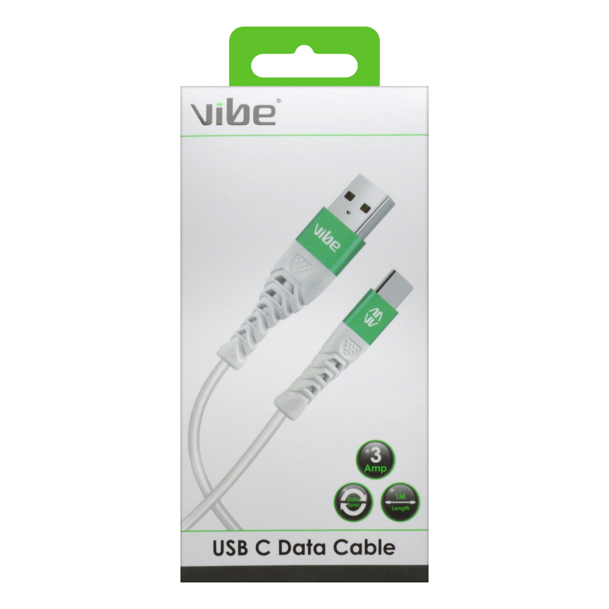Vibe USB Type C Cable 1 Metre Charge Cable – Vibe Centre Ltd