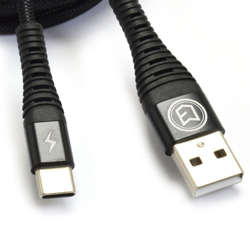 C3 USB C Cable Fast Charging Type-C Braided Cable – Vibe Centre Ltd